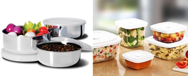 Potes de inox ou de vidro? - Receitas de Minuto - A Solução prática ...