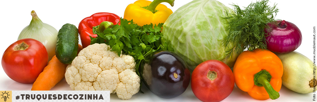 Truques e Dicas: Verduras e Legumes #2 - Receitas de Minuto - A Solução ...