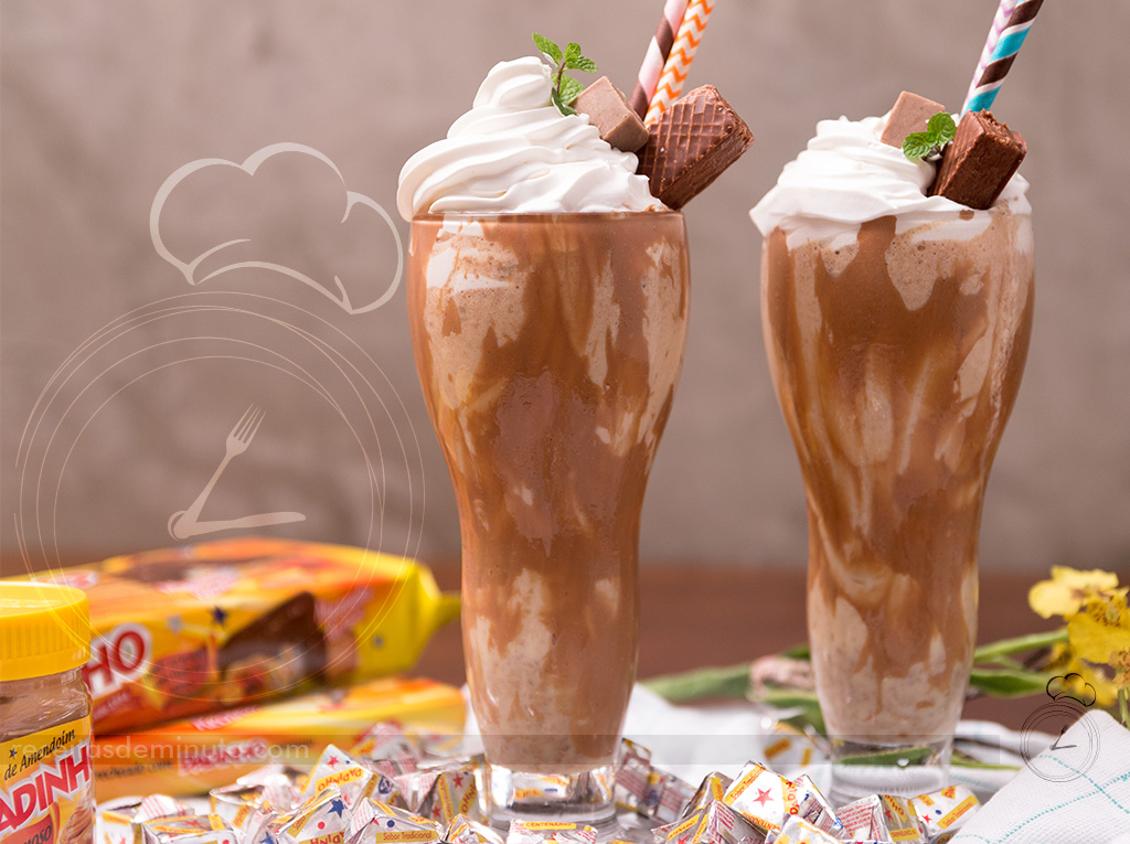 Milk shake de Dadinho Cremoso!!! - Receitas de Minuto - A Solução ...