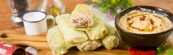 Charutinho de Repolho + Homus - Receitas de Minuto - A Solução prática ...