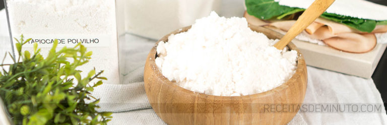 Como Fazer Goma de Tapioca em Casa - Receitas de Minuto - A Solução ...