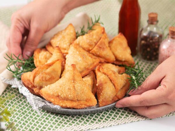 Samosa - Pastel Indiano Fácil! - Receitas de Minuto - A Solução prática ...
